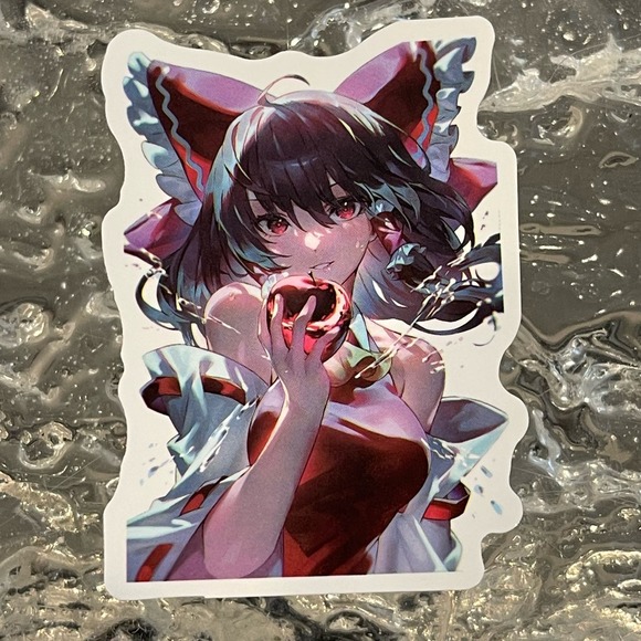 Office | 51 Waterproof Vinyl Sticker Touhou Project Series Reimu ...